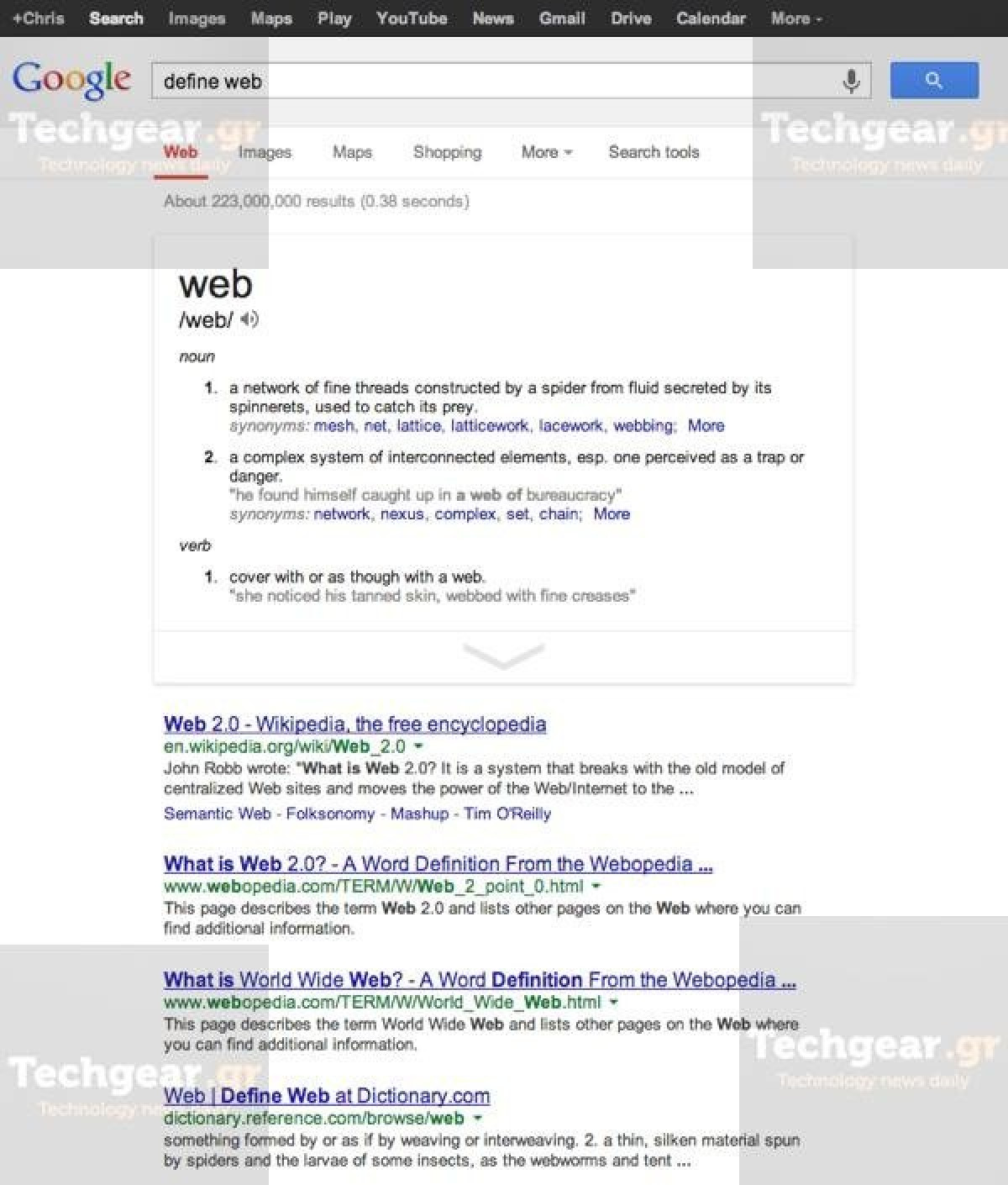 Το Google Search αναβαθμίζεται με την εμφάνιση συνωνύμων και μετάφρασης